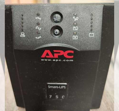 Ибп бесперебойник бу APC Smart-UPS 750