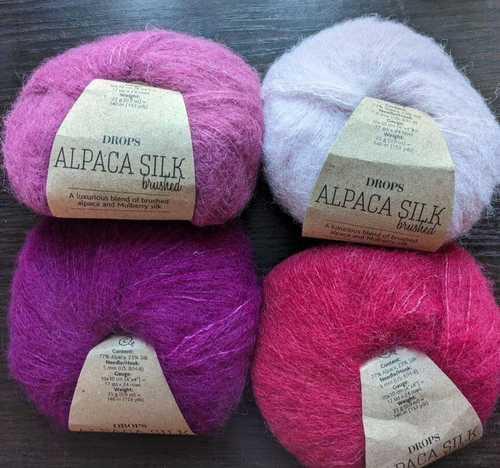 Пряжа Drops alpaca silk