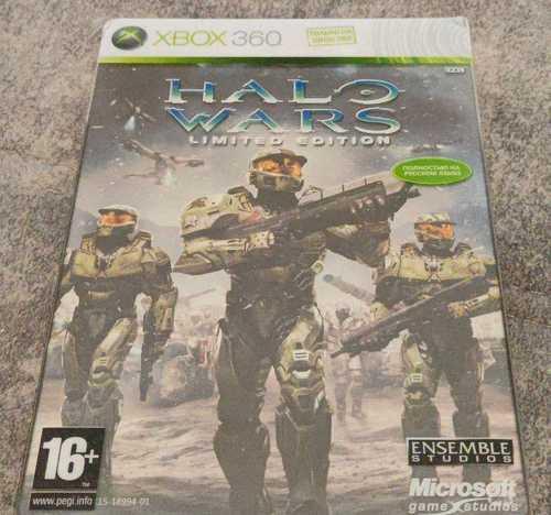 Игра на xbox 360 Halo Wars limited edition