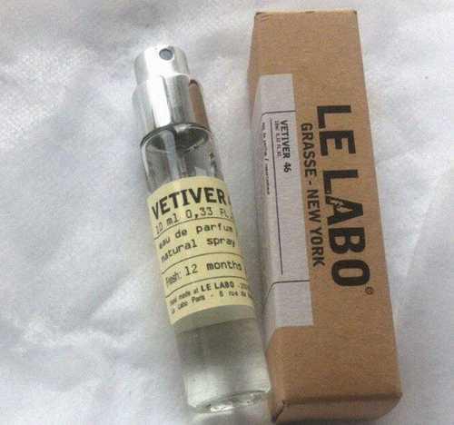 Туалетная вода LE labo Vetiver 46 10 мл пробник