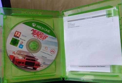 Диск need FOR speed paybackна Xbox One S/X
