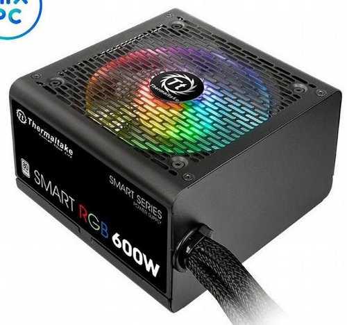 Блок питания 600W Thermaltake SMART RGB PS-SPR-0600nhsawe-1 Б.У