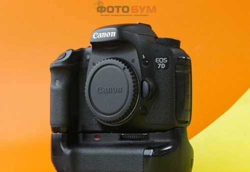 Фотоаппарат Canon 7D body с батблоком