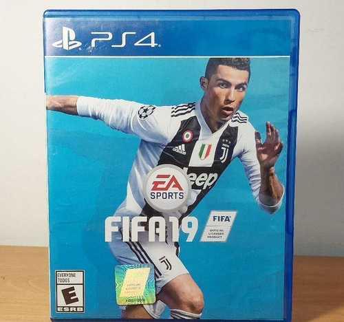 Диск fifa 19 ps4