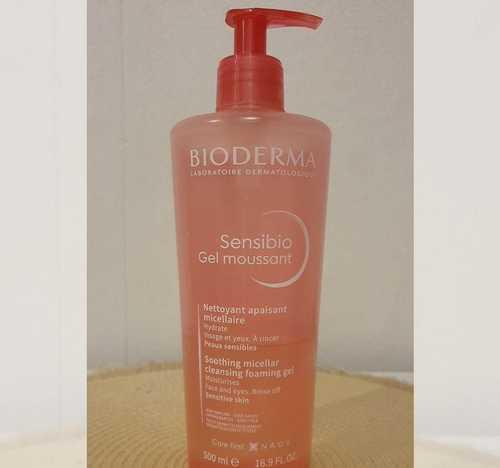 Bioderma sensibio гель для умывания