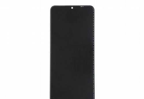 Дисплей Samsung Galaxy A12 A125F черный+рамка Orig