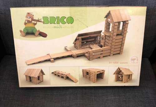 Деревянный конструктор Brico 3 в 1