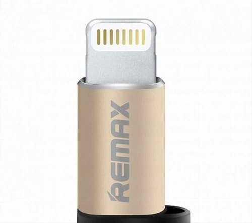 Адаптер Remax Visual RA micro USB (вход) - Lightni
