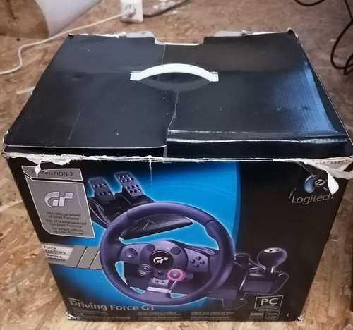 Игровой руль logitech driving force gt 900