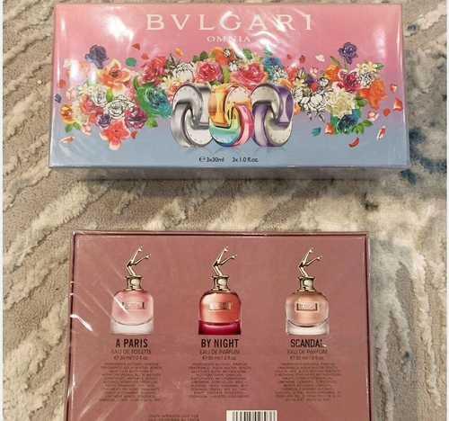 Подарочный набор парфюма Bvlgari, Scandal