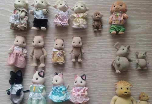 Sylvanian Families Семьи ресторан,дома,больница