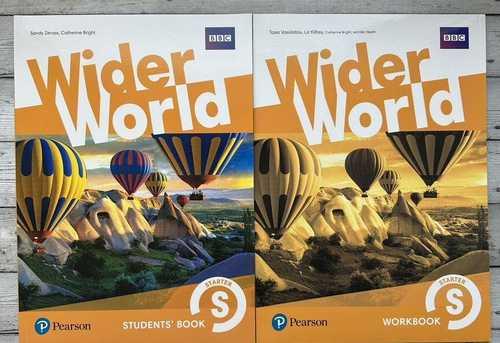 Wider world starter новый комплект