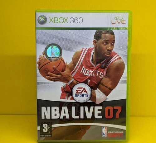 NBA Live 07 (xbox 360, англ, бу)