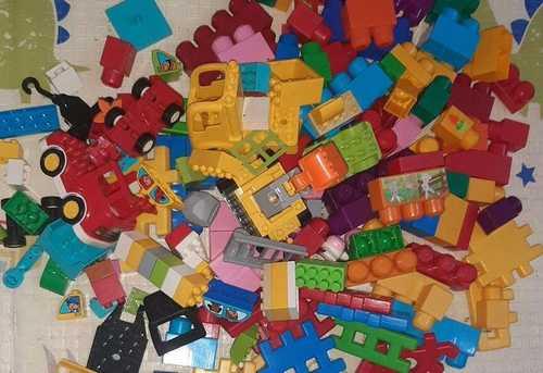 Lego duplo, mega bloks конструктор коробка