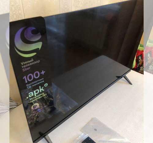 Телевизор SMART tv 32 sber новый