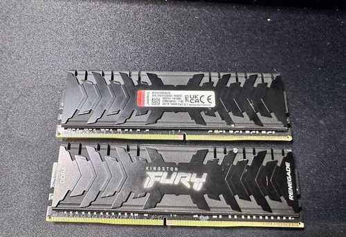 Оперативная память 2 по 16 DDR4 Kingston Renegade
