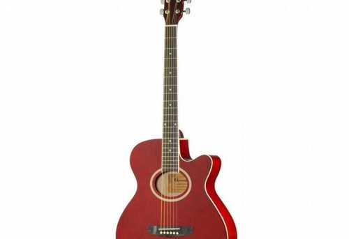 Homage LF-401C-R - акустическая гитара типа фолк с