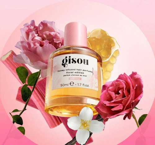 Новая дымка для волос gisou Wild Rose