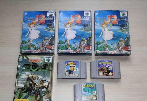 Nintendo 64 культовые игры оригинал japan usa