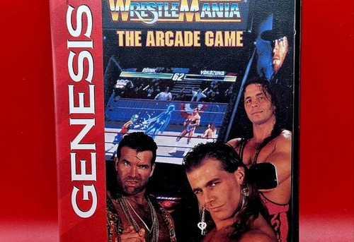 Wrestle Mania Arcade Game Sega Genesis
