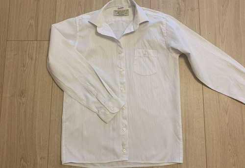 Рубашка белая для мальчика 146-152