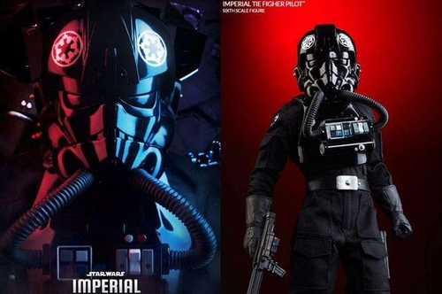 Imperial TIE Fighter Pilot Sideshow не Hot toys