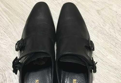 Туфли новые мужские 41 р кожаные Antony Morato