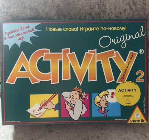 Activity 2 настольная игра