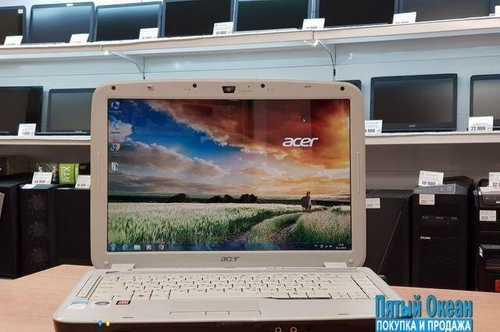 Ноутбук Acer 14, Core2Duo T5250, HDD 160Gb, Гарант