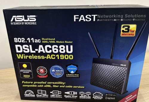 Маршрутизатор asus DSL-AC68U