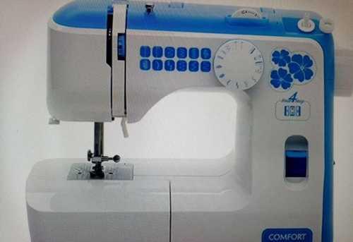 Швейная машина Comfort 535, цет бело-голубой