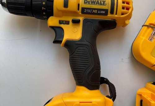 Аккумуляторная дрель ударный DeWalt 112