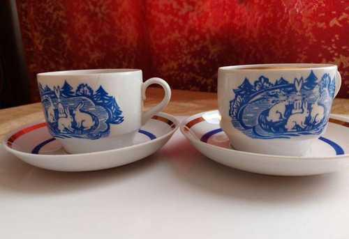 Две чайные пары, СССР, Зайцы