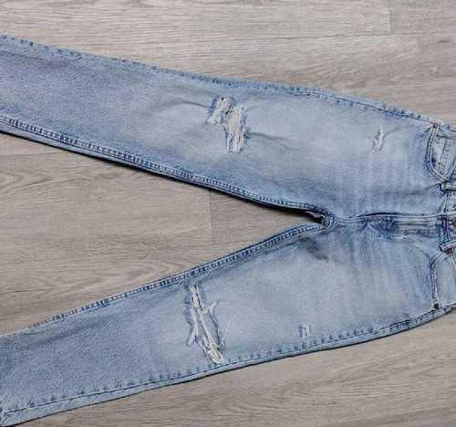 Джинсы zara 34 (размер 40-42) новые