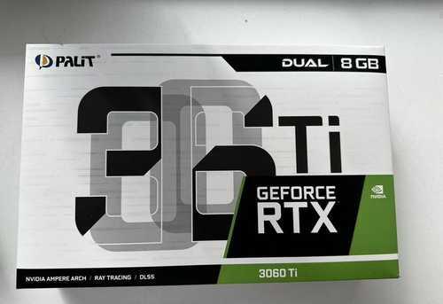 Видеокарта Palit GeForce RTX 3060 TI dual 8G
