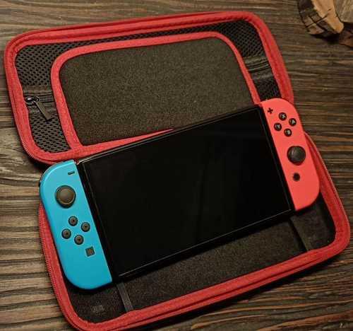 Nintendo Switch OLED Neon, 64 ГБ
