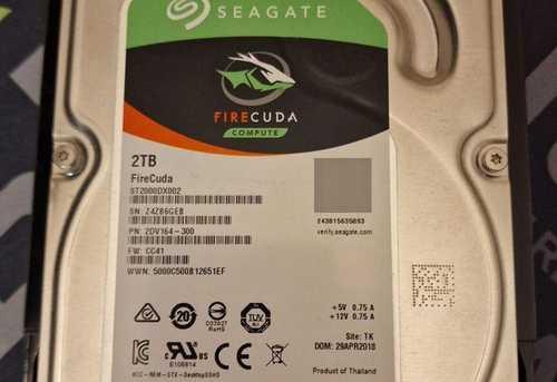 Жесткий диск Seagate Firecuda ST2000DX002, 2тб
