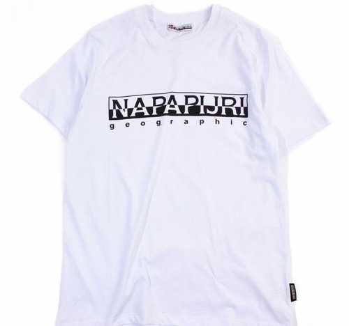 Футболка Napapijri Big Logo, White (XXL)
