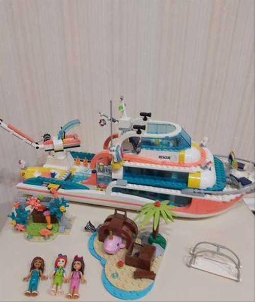 Конструктор lego friends 41381 Катер