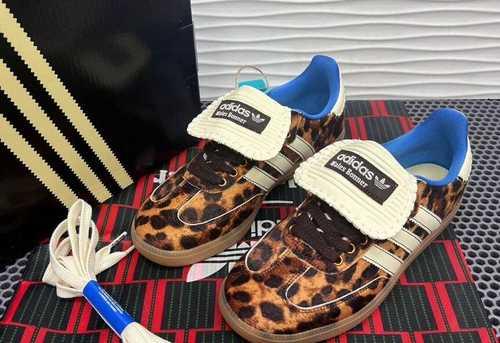 Кроссовки Adidas samba wales bonner leopard