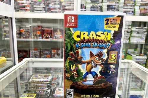 Crash Bandicoot Nsane Trilogy игра для Nintendo
