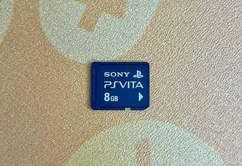 Карта памяти PS Vita 8 GB б/у