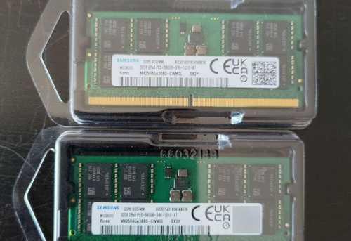 Озу Samsung DDR5 sodimm 5600 32GB * 2