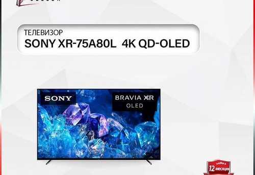 Телевизор Sony XR-75A80L 2023 4K QD-oled, черный