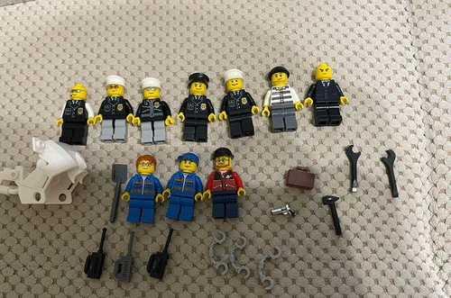 Lego City человечки минифигурки