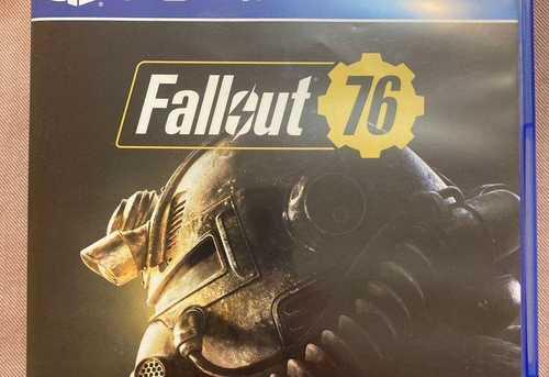 Диск Fallout 76 на PS4