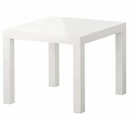 Придиванный столик, белый