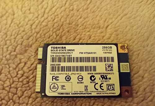 SSD mSata Toshiba 256Gb (отл.состояние)