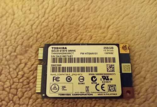 SSD mSata Toshiba 256Gb (отл.состояние)