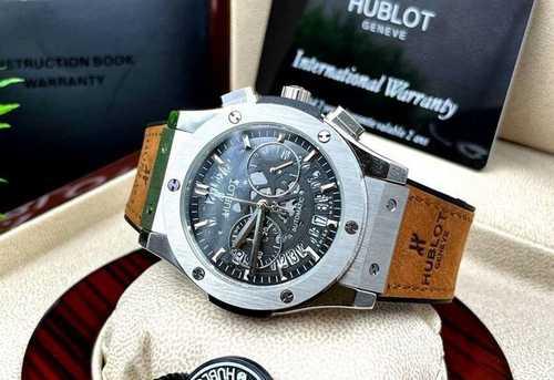 Шикарные мужские наручные часы Hublot с гарантией